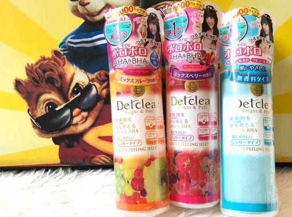 Tẩy tế bào chết Detclear Bright And Peel Nhật Bản 180ml - XACHTAYNHAT.NET