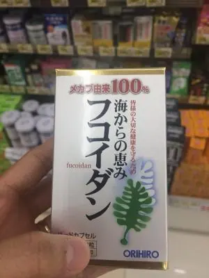 Tảo Fucoidan Orihiro, Tảo Chống Ung Thư Fucodian Orihiro Nhật Bản