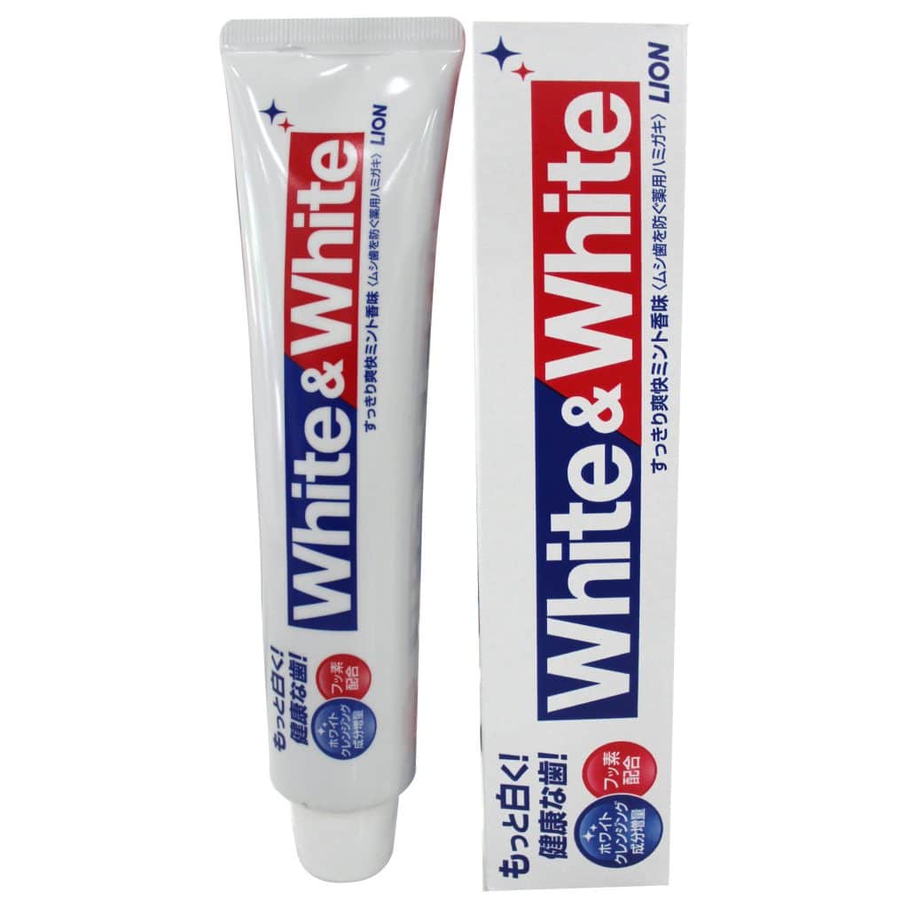 Kem đánh răng White, kem đánh răng White And White Nhật Bản