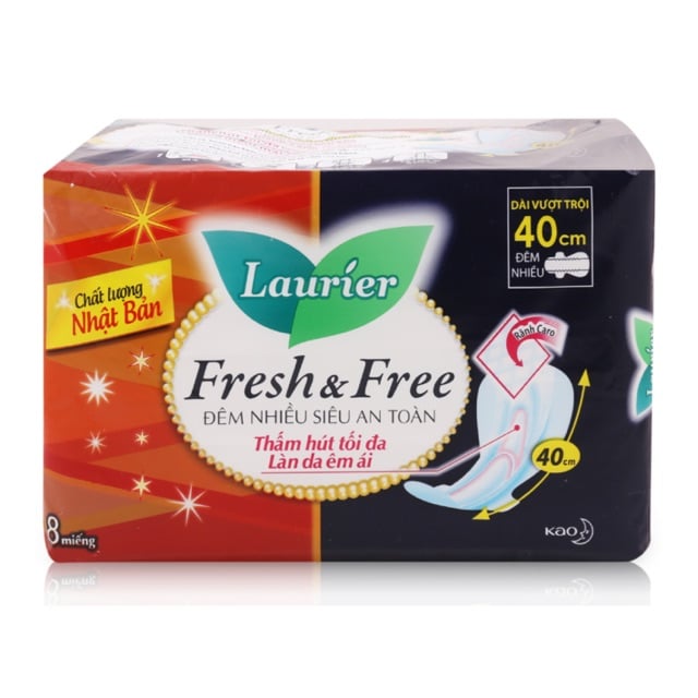 Băng vệ sinh Laurier Nhật Bản, Băng vệ sinh KAO Laurier nội địa Nhật