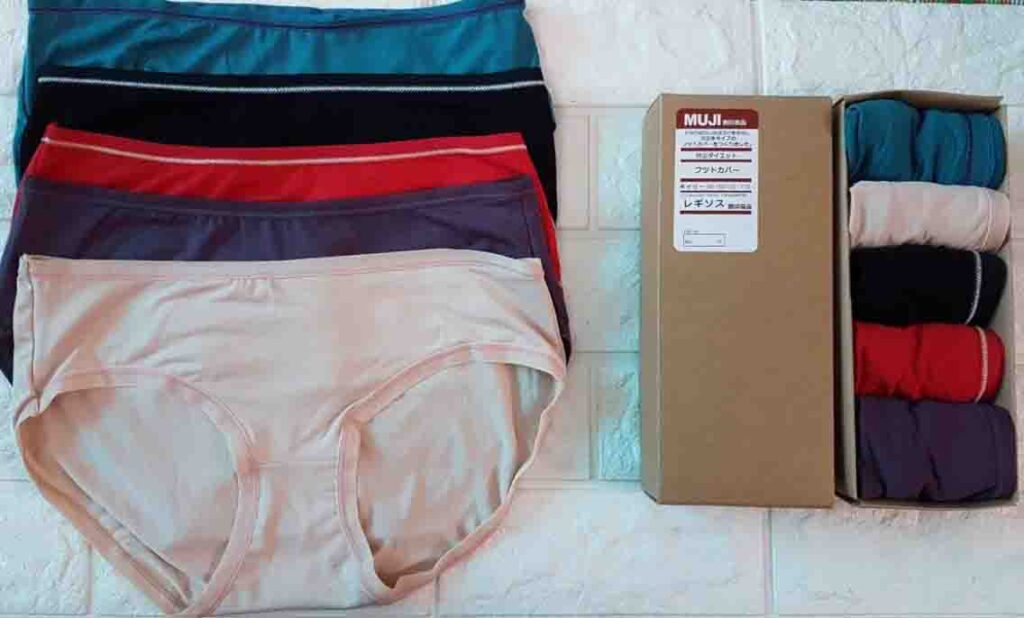 Quần lót Muji,quần chip Muji không viền Nhật bản xachtaynhat.net