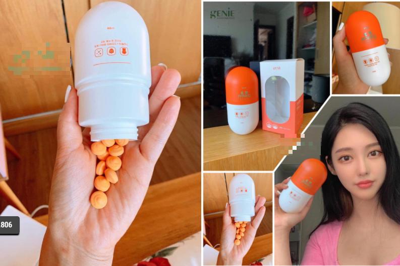 [REVIEW]– Viên uống nở ngực Genie Boom Fat Yline của Hàn Quốc