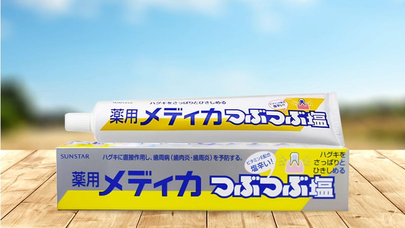 Kem đánh răng muối Nhật Bản Sunstar 170g Chính Hãng