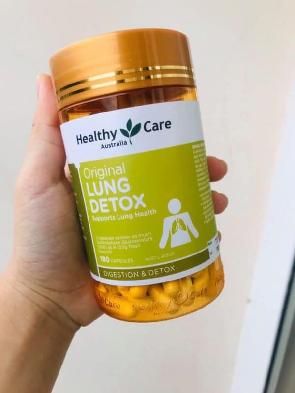 Healthy Care Original Lung Detox bổ phổi, giải độc phổi - XACHTAYNHAT.NET
