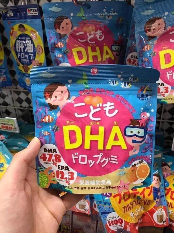 Kẹo Dẻo Bổ Xung DHA Unimat Riken Của Nhật 90 Viên - u00 XACHTAYNHAT.NET