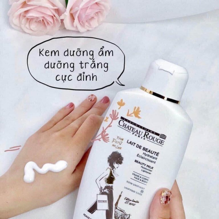 Dưỡng thể Chateau Rouge Paris kích trắng có tốt không? - XACHTAYNHAT.NET