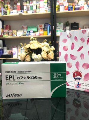 Viên uống hỗ trợ gan nhiễm mỡ EPL 250mg Alfresa Nhật Bản - XACHTAYNHAT.NET