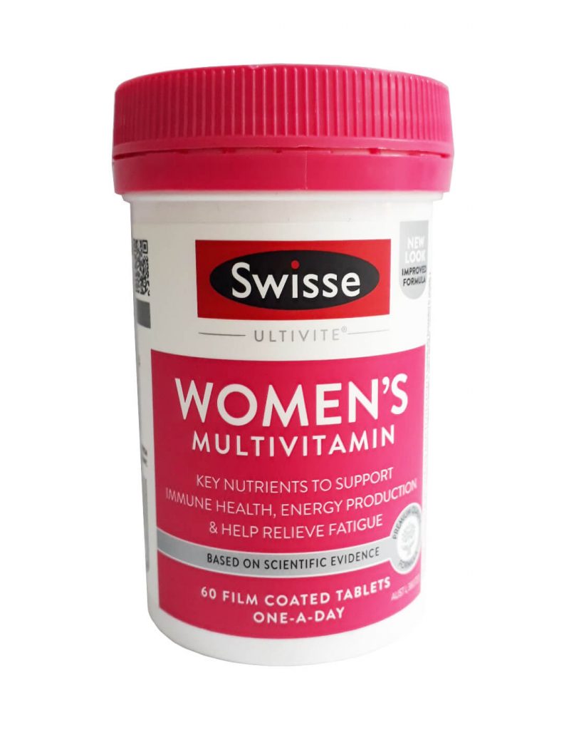 Vitamin tổng hợp Swisse Women's Ultivite Multivitamin cho nữ 60 viên, 120 viên - XACHTAYNHAT.NET