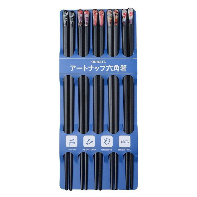 Đũa sợi thuỷ tinh Kinbata Nhật 5 đôi - XACHTAYNHAT.NET