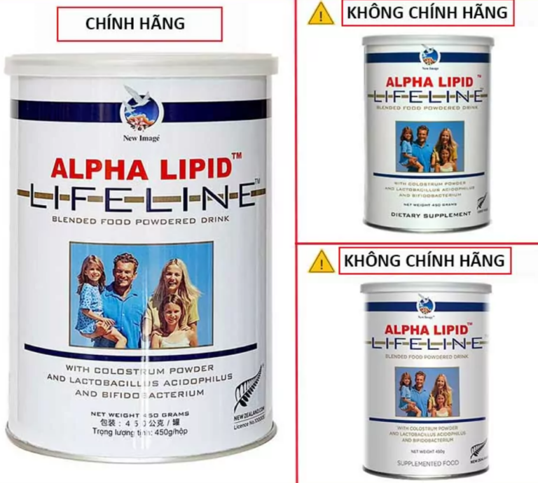 Sữa Non Alpha Lipid Lifeline New Zealand Chính Hãng 450g - XACHTAYNHAT.NET