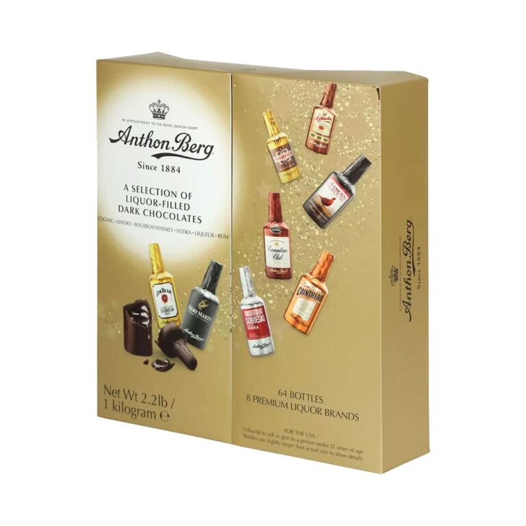Socola rượu Anthon Berg Since 1884 Golden Jubilee Selection 64 chai ...