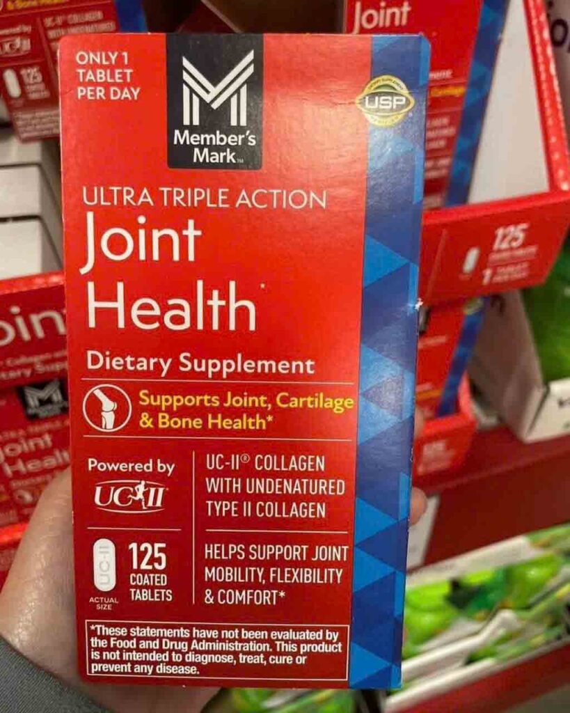 Viên hỗ trợ khớp Member's Mark Ultra Triple Action Joint Health 125v ...